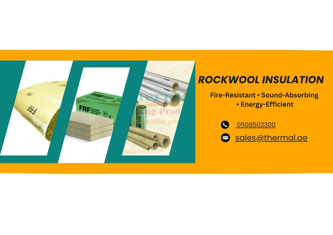 Rockwool Insulation Suppliers in UAE | A1 Fire Rated Slabs